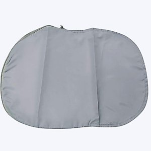 Ophthalmic Grey Universal Phoropter Refractor Protective Dust Cover Nylon Zipper 19" L x 13" W