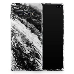 DesignSkinz Liquid Abstract Paint V58 Protective Vinyl Decal Wrap Skin Cover Compatible with The Samsung Galaxy S20 (Screen Trim & Back Glass Skin)