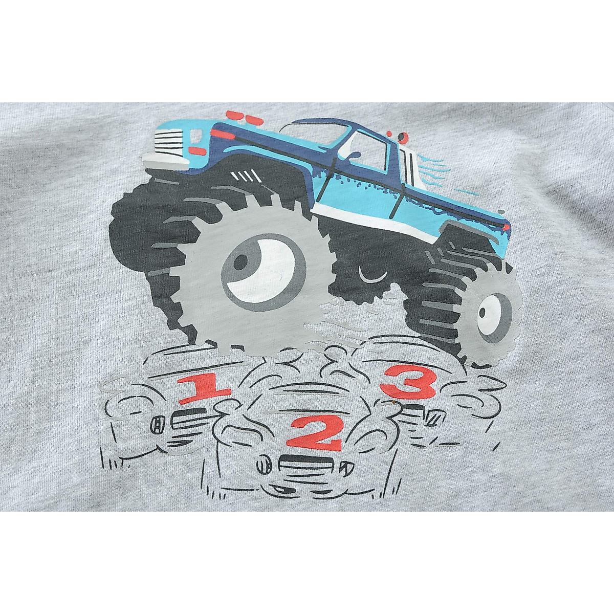 Boys Pajamas Monster Machines Little Kids Pjs Short Sleeve Toddler Jammies Children Sleepwear 4T