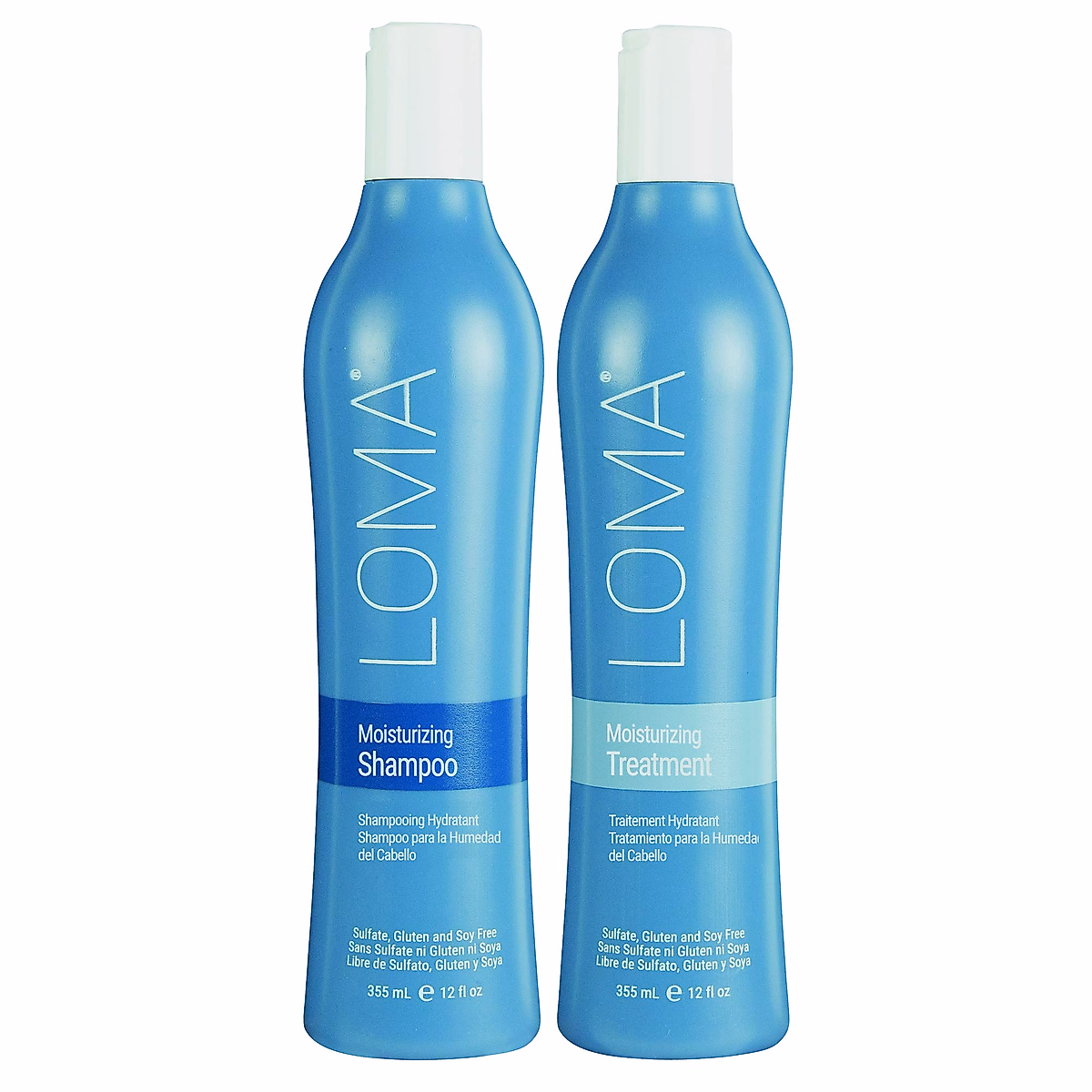 Loma Hair Care Moisturizing Shampoo & Treatment Duo