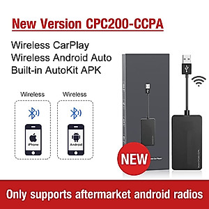 YuYue Electronic Wireless USB Dongle Support Android Auto Adapter for Android CarsNavigation,Instant Connection from Phone to car Screen with Simple Bluetooth WiFi Setup,Multimedia Player Connect
