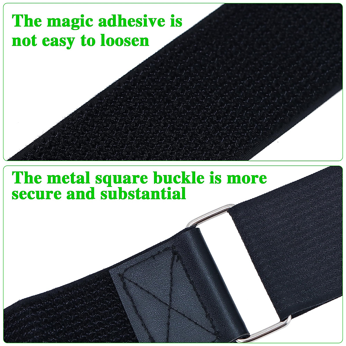 3 Set Floating Water Mat Straps with Pad Protectors, Floating Water Pad Straps Reusable Securing Straps for Storing Mats Up to 18 Feet Long or Shorter, Floating Mat Accessories, Storage Straps