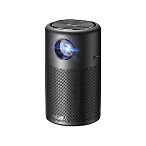  Nebula Capsule, by Anker, Smart Portable Wi-Fi Mini Projector, 100 ANSI lm Pocket Cinema, DLP, 360° Speaker, 100" Picture, 4-Hour Video Playtime, and App-Watch Anywhere (Renewed) 