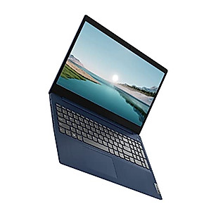 Lenovo Ideapad 3i Laptop, 15.6" FHD Display, 11th Gen Intel Core i3-1115G4, 8GB RAM, 128GB PCIe SSD, Webcam, HDMI, Wi-Fi, Fingerprint Reader, Bluetooth, Windows 11 Home, Abyss Blue