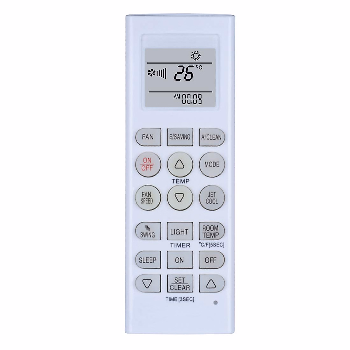 Replacement Friedrich Air Conditioner Remote Control AKB73456118 AKB73456119 AKB73975604 AKB73975603 Work for M09CJ M09YJ M12CJ M12YJ MW09C1J MW09Y3J MW12C1J MW12Y3J M18CJ M24CJ MW18C3J MW24C3J HM12YJ