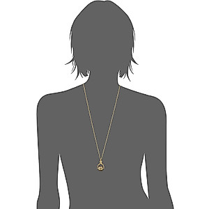 1928 Jewelry 3 Sided Spinner Locket Necklace For Women 30 Inches