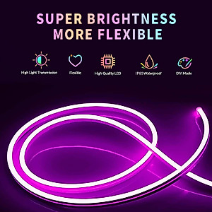Led Lights for Bedroom, L8star 50ft Rgb Led Strip Lights with Bluetooth and Remote Control Sync to Music