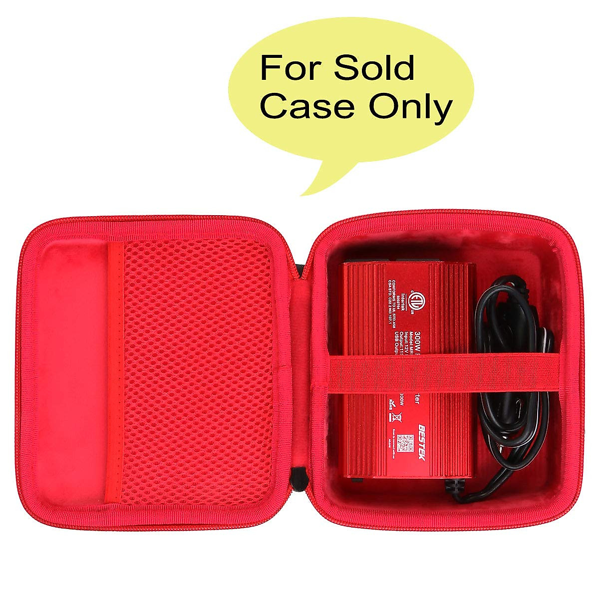 co2CREA Hard Case Replacement for BESTEK 300W / Foval 150W Power Inverter DC 12V to 110V AC Car Inverter Car Adapter