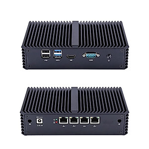 Multi-Function Router Qotom-Q30531G4 Intel Core i3 5005U Processor 15W AES-NI (barebones) 4xIntel I225-V 2.5G Ethernet,Used As A Router/Firewall/Proxy 24/7