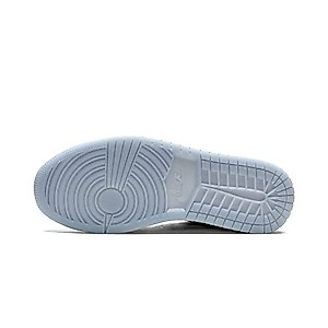 Jordan Womens WMNS Air 1 Low DC0774 105 White/Wolf Grey - Size 6W