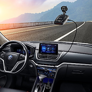 Jsvecip Radar Detector Cable, USB to RJ11 Plug Cable,for Escort Radenso XP Uniden Beltronics Cobra Whistler Radar Detector,Replacement Power Cable for Radar Detectors.(RJ11-6.56ft)