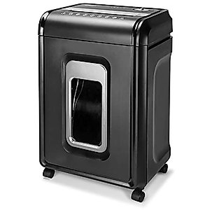 Aurora AU2260XA Heavy Duty Anti-Jam 22-Sheet Crosscut Shredder/60 Min Run Time/ 7-Gallon Pullout Basket and Casters