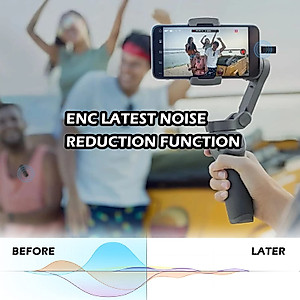 Wireless Lavalier Microphone System for Android/Computer/Laptop, Mini Bluetooth Microphone Cordless Lav Mic with 30Hours Charge Case,USB-C Lapel Microphone Wireless for YouTube Podcast Tiktok Vlog ect