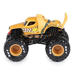 Monster Jam 2023 Spin Master 1:64 Diecast Truck Series 31 Ruff Crowd Monster Mutt Golden