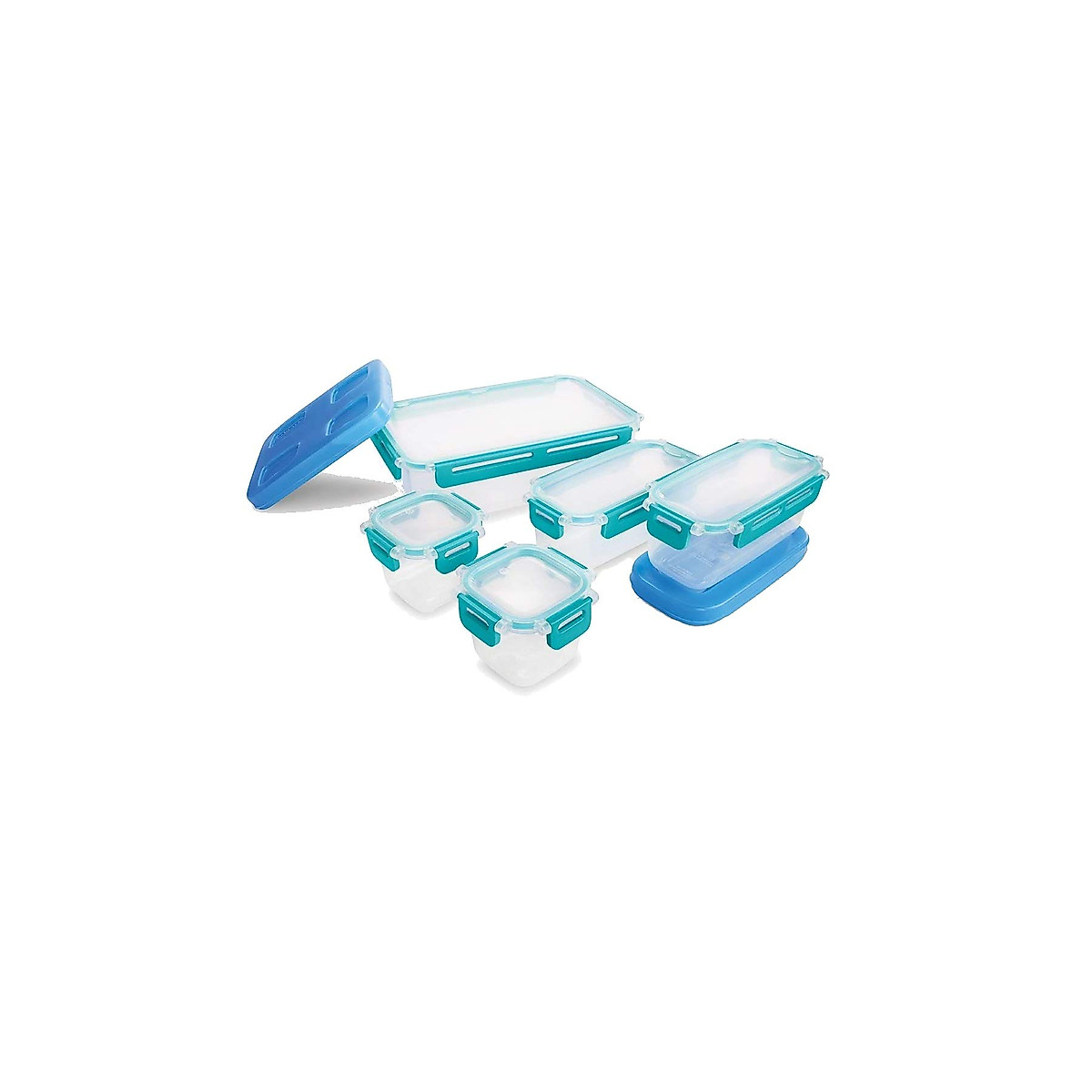 Rubbermaid LunchBlox Leak-Proof Entree Lunch Container Kit, Large, Blue
