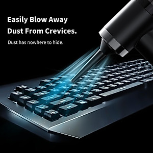 LIINCCRA Car Vacuum Cleaner, High Power 9800Pa/150W Handheld Cleaner, Cordless Rechargeable Car Vacuum Portable for Car, Mini Vacuum Cleaner for Home and Office