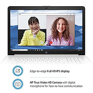 HP 17 Business Laptop Computer, 11th Gen Intel Core i5-1135G7, 17.3" FHD IPS Display, Windows 11 Pro, 16GB RAM, 1TB SSD, Backlit Keyboard, Wi-Fi, Bluetooth, HDMI, Tech Deal USB