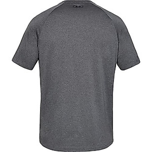 Under Armour Men's Tech 2.0 Short-Sleeve T-Shirt , Carbon Heather (090)/Black, Medium
