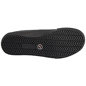 Skechers for Work Women's Gibson-Hardwood Slip-Resistant Sneaker, Black, 8.5 M US