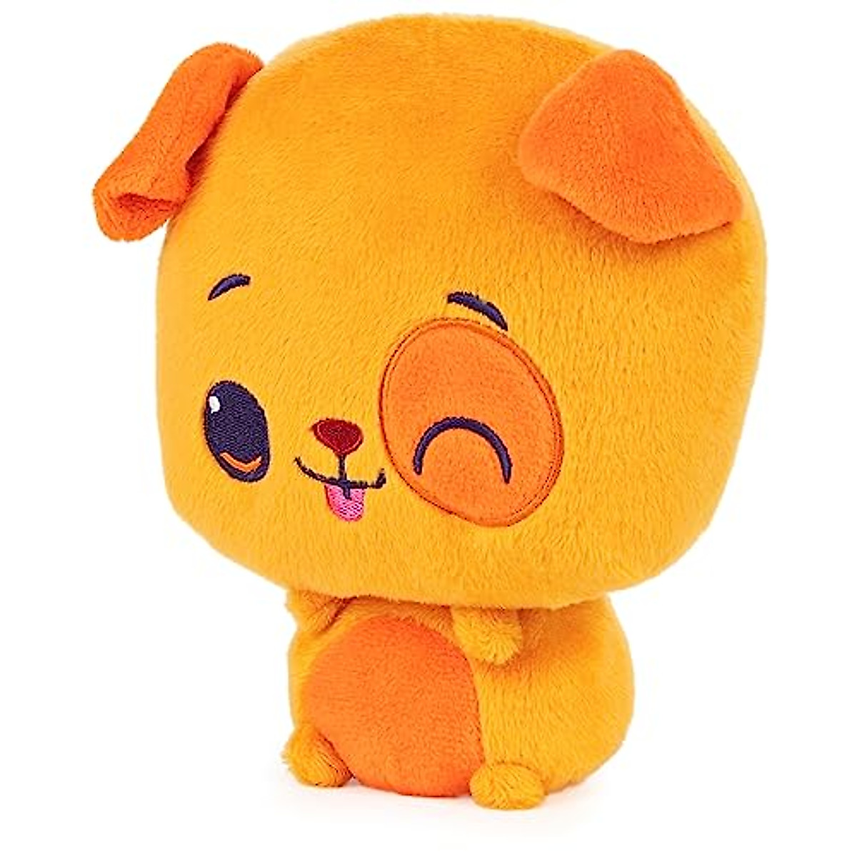 GUND Drops, Paulie Pup, Expressive Premium Stuffed Animal Soft Plush Pet, Orange, 6”