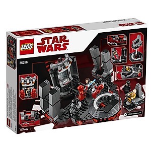 LEGO Star Wars 75216 Snoke's Throne Room Building Kit (492 Pieces)