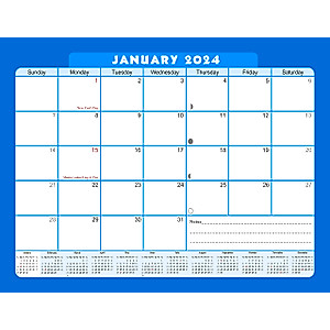 2024 Monthly Desktop/Wall Calendar/Planner - Habit Tracker - Daily, Weekly & Monthly Goal Motivational Habit Tracking Journal Inspirational - (Edition #06)