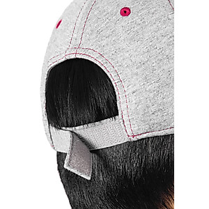 Disney Mens Cotton Mickey Mouse Dad Fan Baseball Cap, Grey