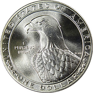 LA Olympiad Discus Thrower Commemorative 1983 P 90% Silver Dollar BU $1 Coin