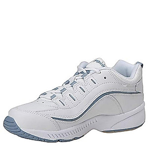 Easy Spirit Women's Romy Sneaker, White 130, 7.5 Wide
