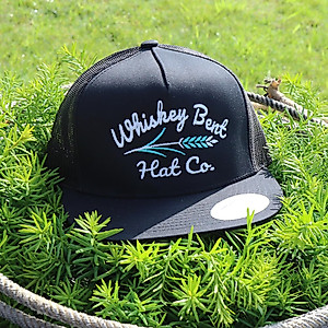 WHISKEY BENT HAT CO. Troubador Adjustable Hat (Black)