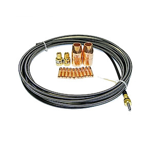 WeldingCity MIG Welding Gun .030" Kit for Miller M-100/150 Hobart H-9/10 Tip-Nozzle-Diffuser-Liner M32L