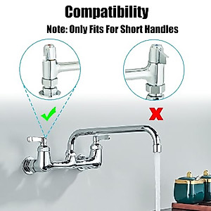 Ceramic Cartridge Assembly Compatible with T&S Brass Faucets, Temperature 40F-140F, Pressure 20PSI-125PSI, Hot Ceramic Cartridge faucet parts Replace 013787-45
