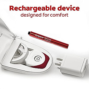 Colgate Optic White Pro Series Teeth Whitening Pen and LED Tray, Professional-Level Whitening Set, Rechargeable