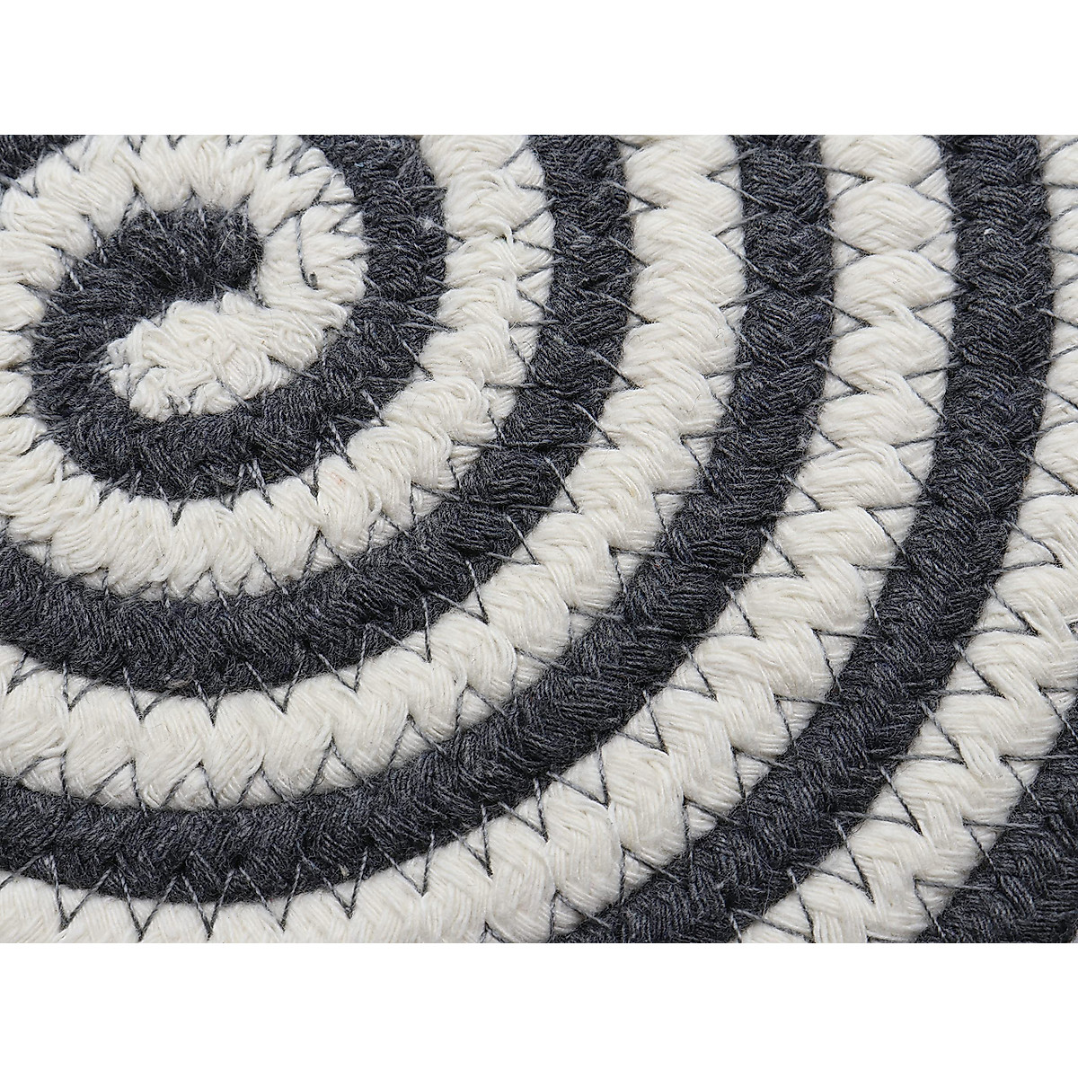 Cotton Pot Holders Hot Pads for Kitchen Heat Resistant, Thread Weave Trivet Multipurpose Pot Holder by Diameter 7 Inches, Color Matching Potholders Set of 3 (Dark Grey)