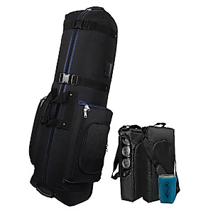 CaddyDaddy Constrictor 2 Travel Cover with 6pk Golf Bag Cooler