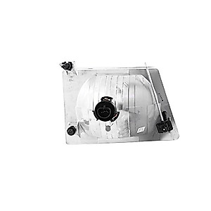 Anzo USA 111026 Crystal Chrome Headlight Assembly Compatible with Ford All E-150 Econoline E-250 E-350 E-450 Super Duty Includes Left Driver and Right Passenger Side Headlamps