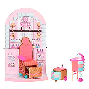 L.O.L. Surprise! Shine On Salon & Spa 5-N-1 Playset with 65+ Surprises- Working Waterfall, Light-Up Mirror, Full 360 Play and Accessories, Holiday Toy, Great Gift for Kids Girls Boys Ages 4 5 6+ Years Old