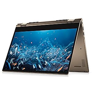 Dell Inspiron 14 7405 2-in-1 | 14" FHD Touch | Ryzen 5 4500U | 16GB RAM | 1TB SSD | WiFi 6 | Fingerprint | Sandstorm | Win10 Pro (Renewed)
