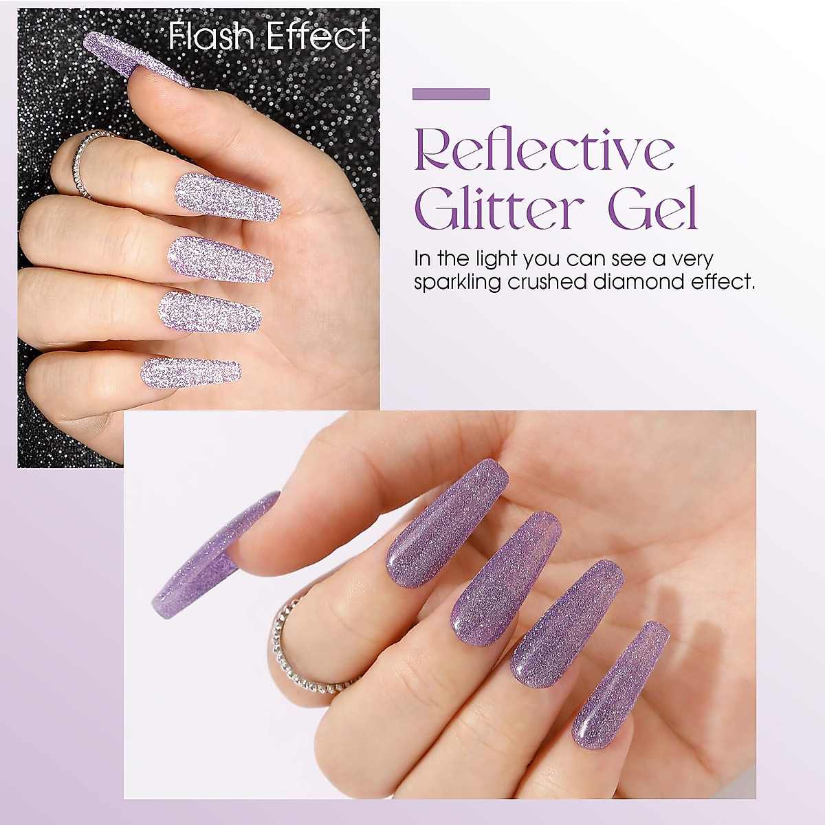 ROSALIND Gel Nail Polish Set,35 Pcs Pink Red jelly White Gel Polish Collection Summer Starter Set Glitter Nail Polish Pink Colors with Glossy & Matte Top Base Coat Nail Art Gift for Manicure