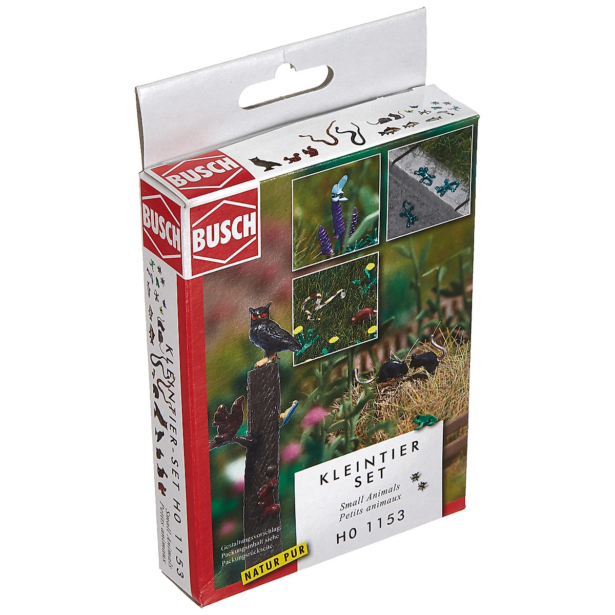 Busch 1153 Small Animal Set 8/HO Scale Scenery Kit