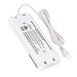 HitLights 25W Dimmable LED Driver Transformer, Power Supply 120V AC to 12V DC, Compatible with Lutron Leviton Dimmers, for LED Strip Lights, Constant Voltage LED Projects, ETL Listed