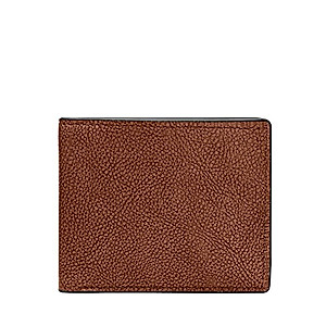 Fossil Men's Steven Leather Bifold Wallet, Medium Brown, (Model: ML4521210)
