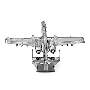 Metal Earth A-10 Warthog Airplane 3D Metal Model Kit Fascinations