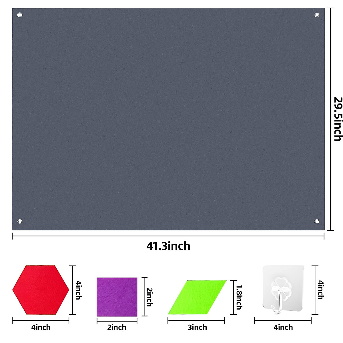 EDDJOND Shape Felt Board for Toddlers Teaching Story Board Set, Large 3.5 Ft Felt Toys Flannel Parent-Child Interactive Game Felt Board Pieces 123 PCS