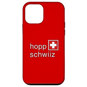 iPhone 12 mini Go Team Switzerland Hopp Schwiiz Case