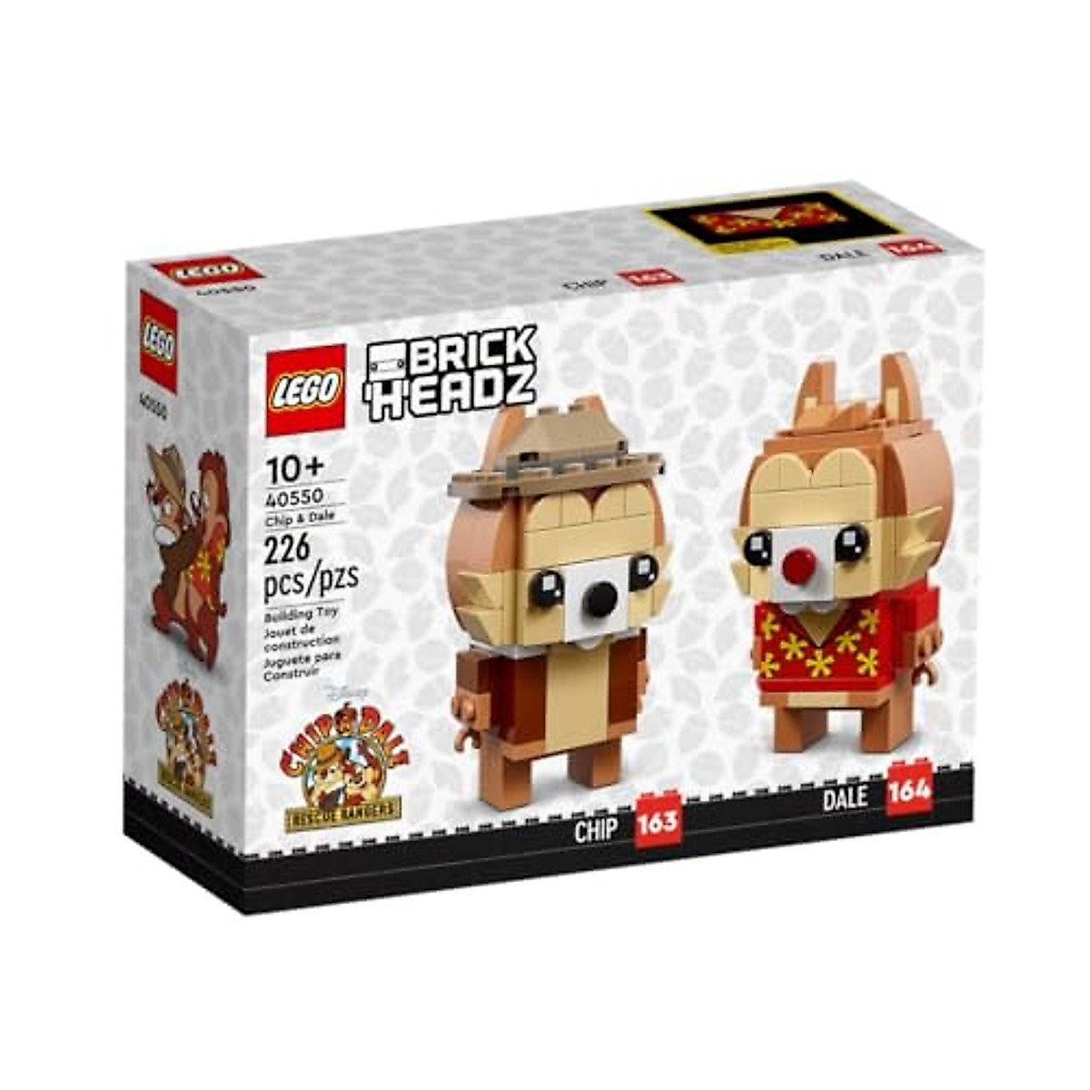 Lego BrickHeadz Chip and Dale, Building Toy Set for Kids, Boys and Girls, Ages 10+ (226 Pieces)