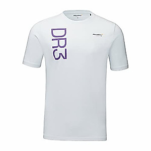 McLaren F1 Men's Daniel Ricciardo Home Territories T-Shirt (M) White