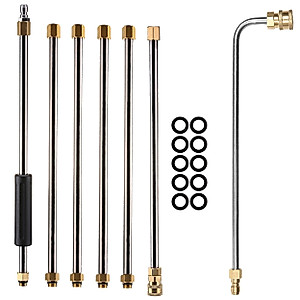 M MINGLE Pressure Washer Wand Extension, Replacement Lance, 1/4 Inch Quick Connect, 4000 PSI