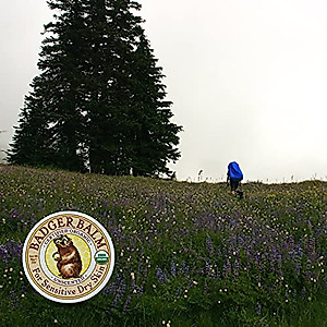 Badger - Unscented Dry Skin Balm, Sensitive Skin Balm, Moisturizing Balm for Dry Cracked Skin, Unscented Balm, Skin Moisturizer Balm, 2 oz