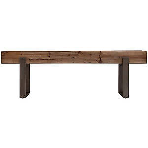 Southern Enterprises Dunlin Bench, Brown